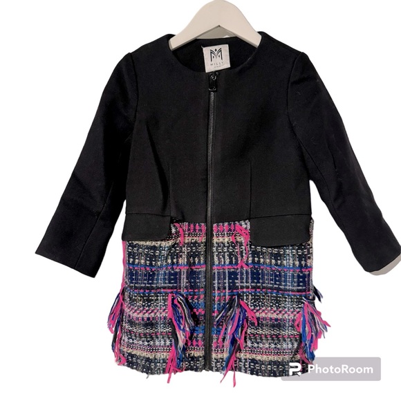 Milly Minis | Jackets & Coats | Milly Girls Coat 4t 5t Wool | Poshmark
